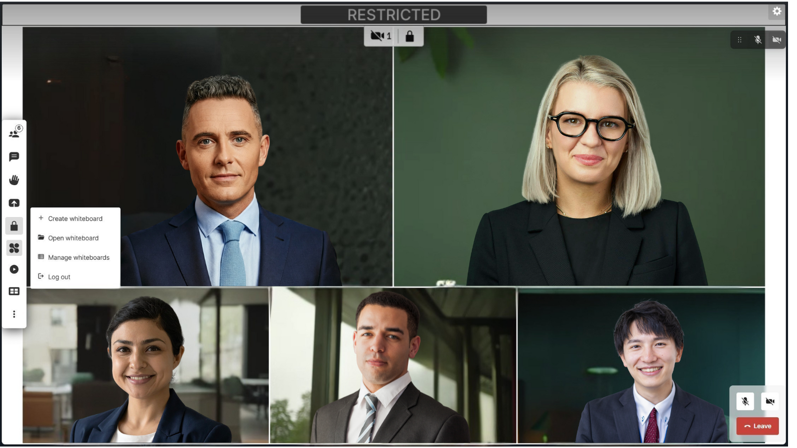 Collaboard Pexip Integration